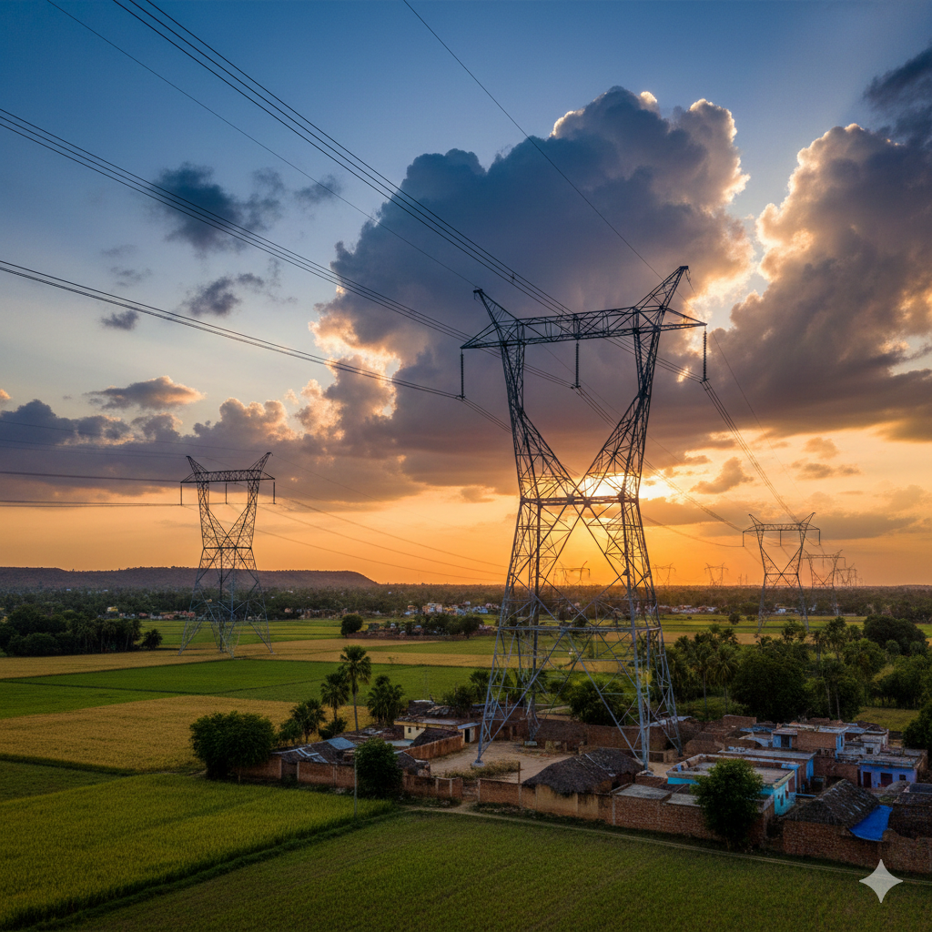 1200kv Transmission Line in India
